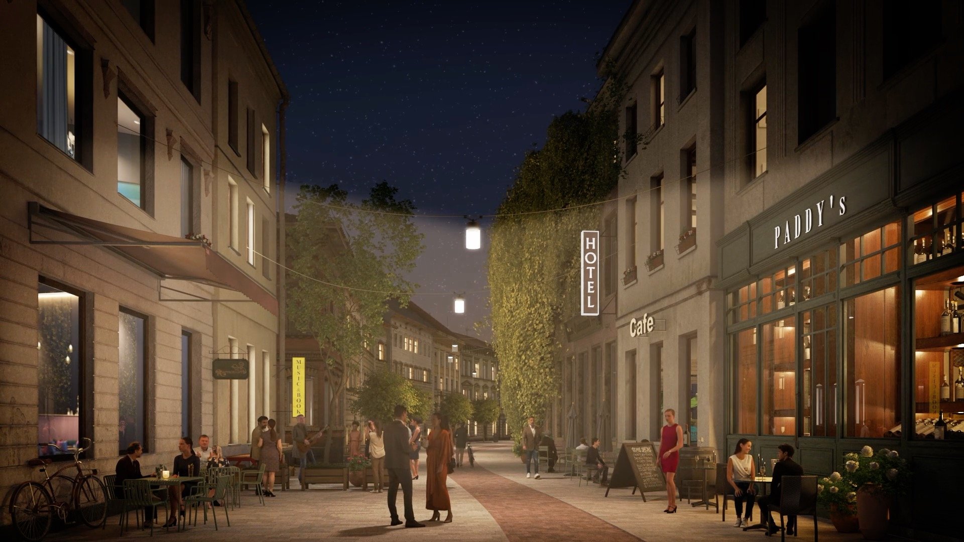 Profiles for atmospheric lighting Selux